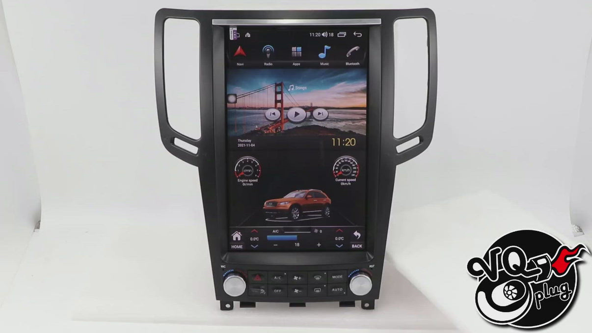 G35/G37 1080p Tesla Screen kit – VQPLUG